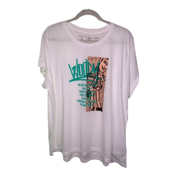 Neff | Shirts | Neff Disney Pixar Toy Story Woody White Xxl T Shirt ...